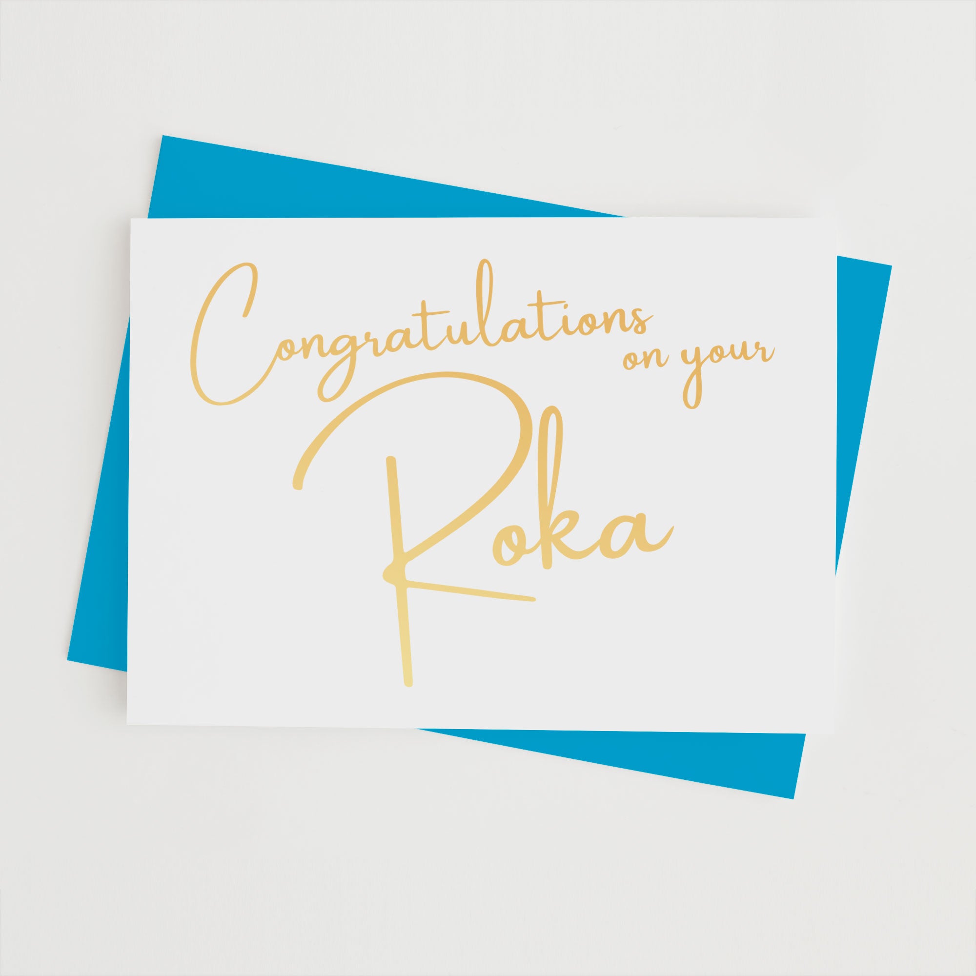 Congratulations on your Roka – With Pyar